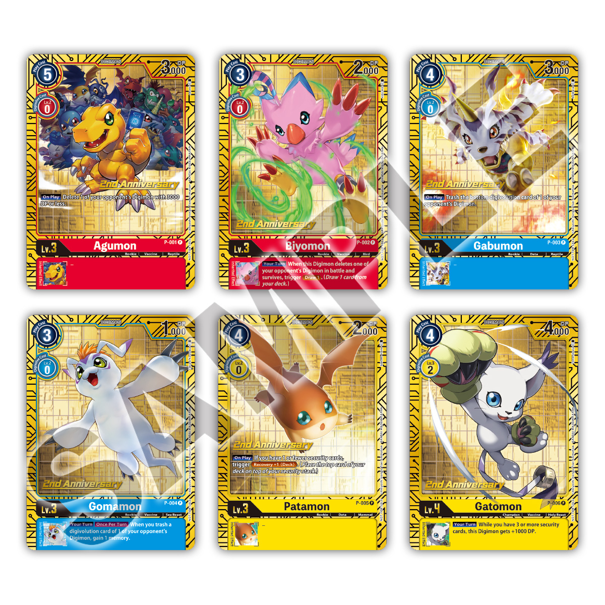 English Digimon Card Game 2nd Anniversary Set- Pre-Orders, Images ...