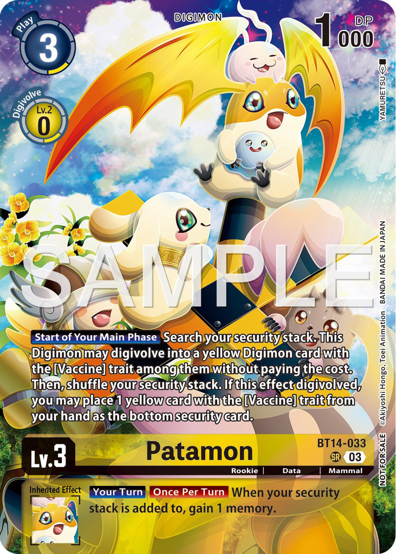 Patomon Digivolve Digimon Tri Patamon Warp Digivolve