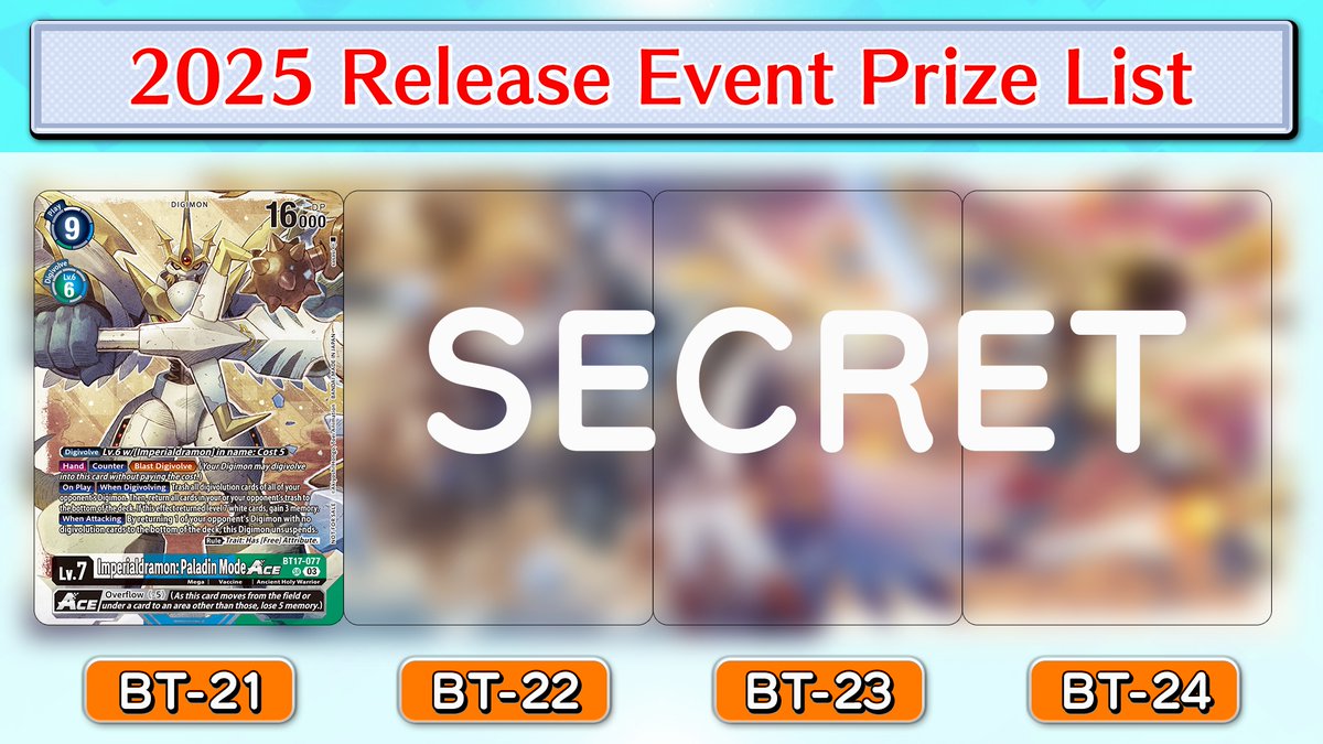 Digimon Card Game- New Digimon Medusamon, New Project Teaser, Card ...