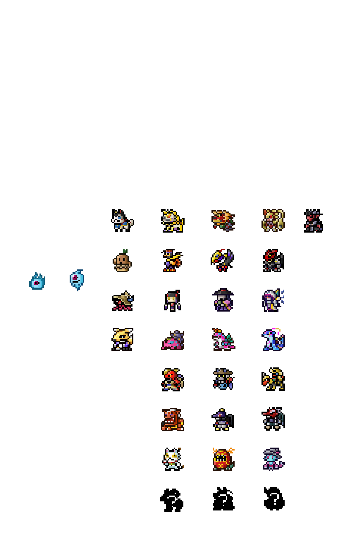 Digimon Pendulum Color V-Pet 6 Saiyu Warriors & 7 Toho Braves- Pre ...