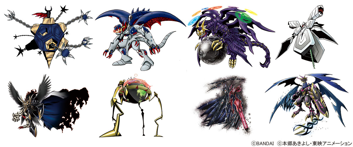 Digimon Villains Color