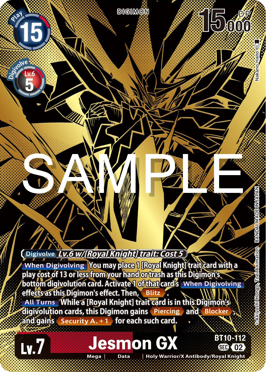 BloomLordmon, Jesmon GX, & Shoutmon x7 Previews for Digimon Card Game ...