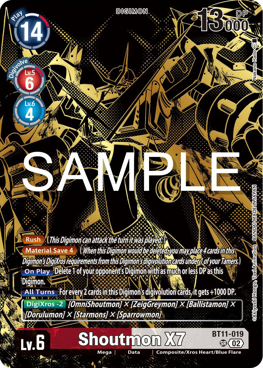 BloomLordmon, Jesmon GX, & Shoutmon x7 Previews for Digimon Card Game ...